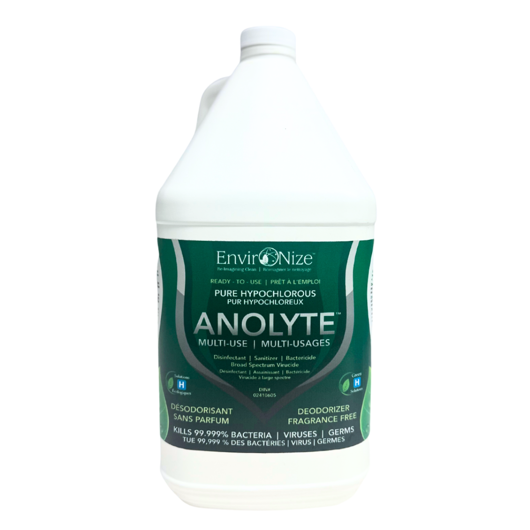 Anolyte Hypochlorous Acid Multi-Use Disinfectant – EnviroNize